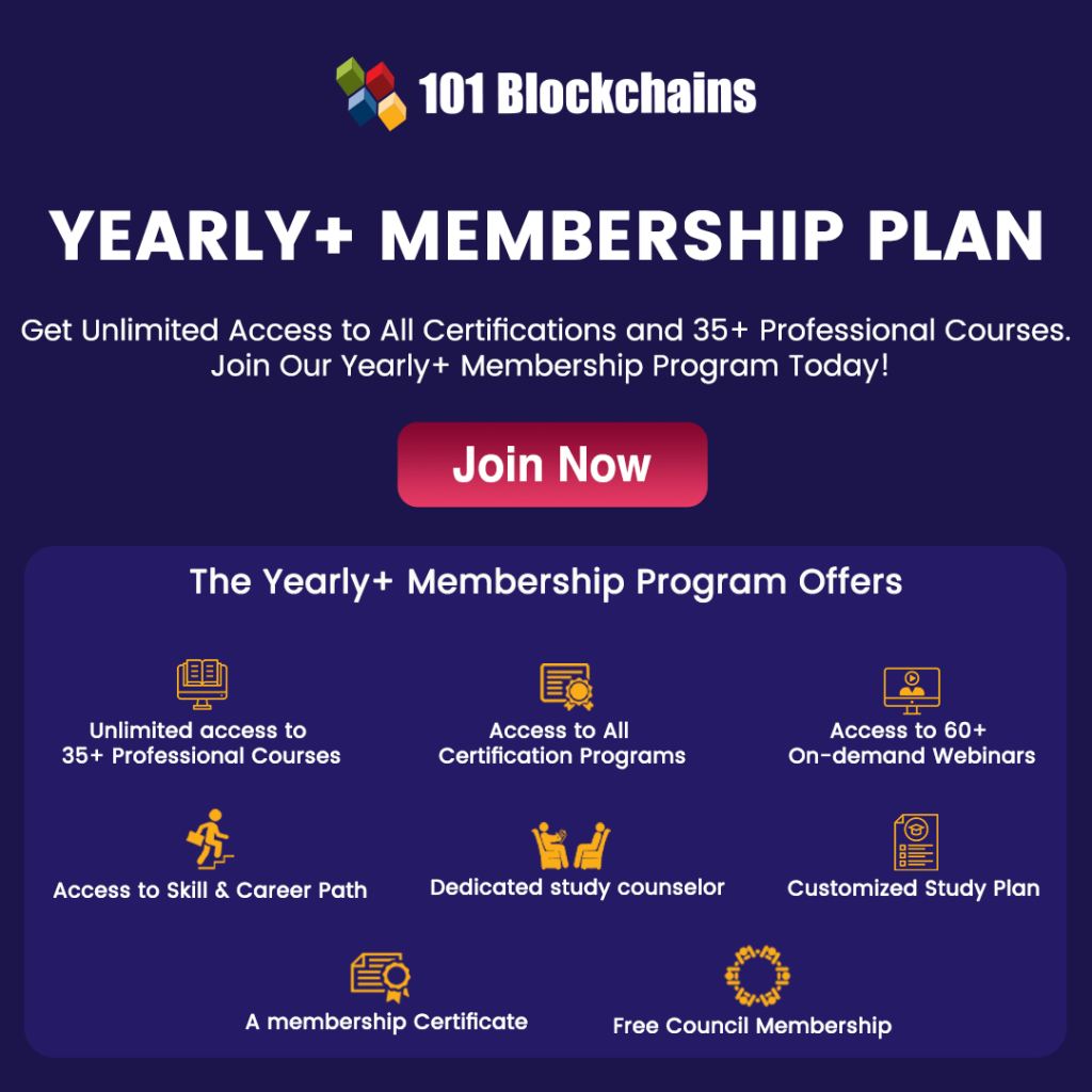 Launching 101 Blockchains Yearly+ Membership Plan - Council